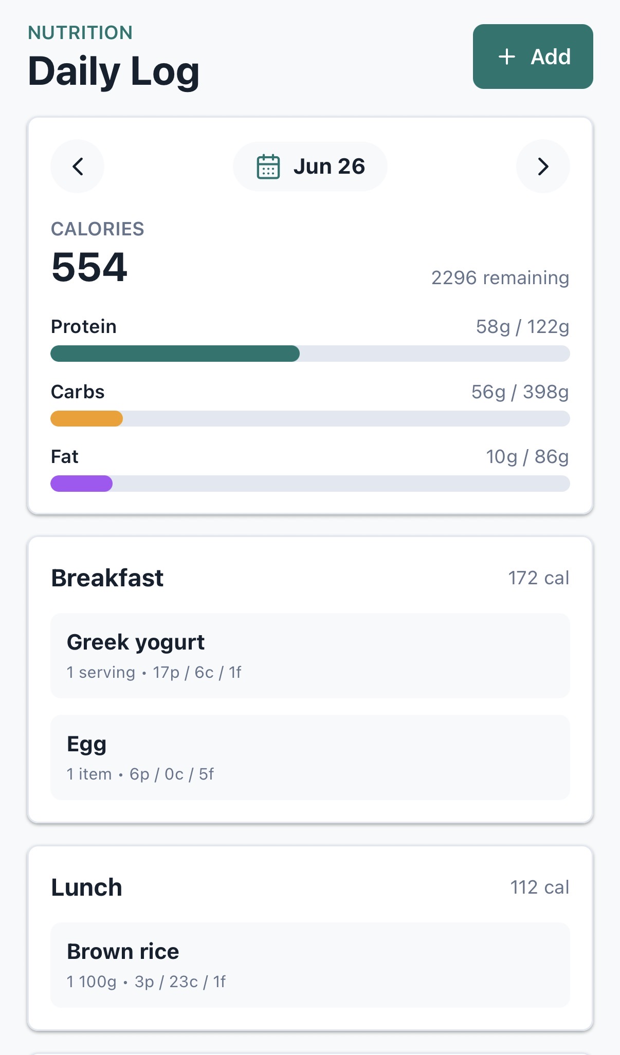 Reece's Fitness Tracker — Train, Fuel & Track Progress in One App